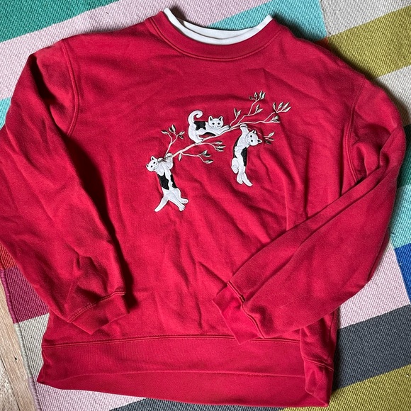 Classic Elements | Sweaters | Vintage Classic Elements Red Crewneck ...